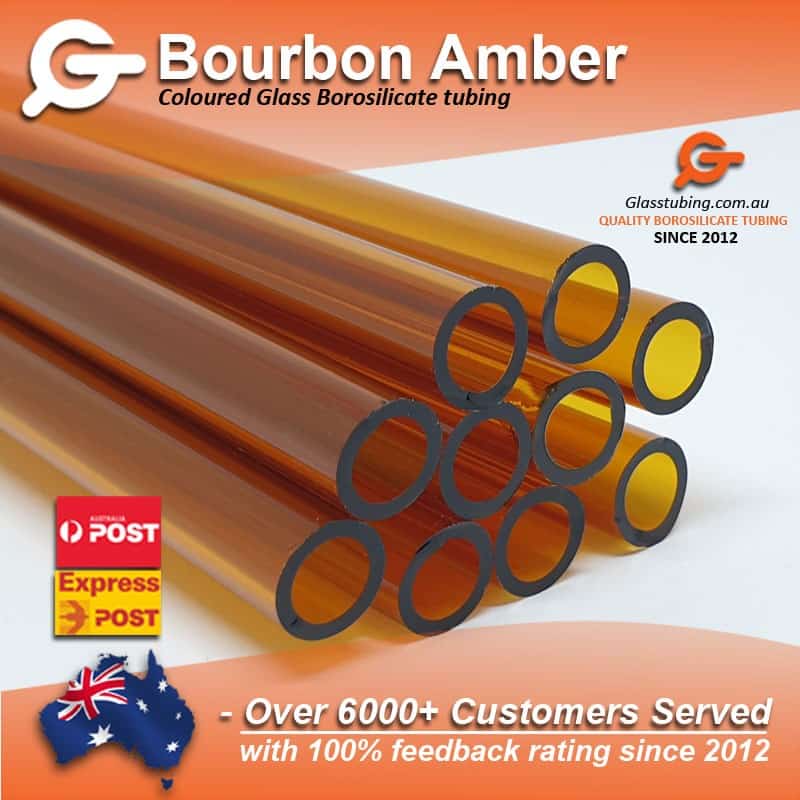 Borosilicate Coloured Glass Tubing - Glass Tubing Australia