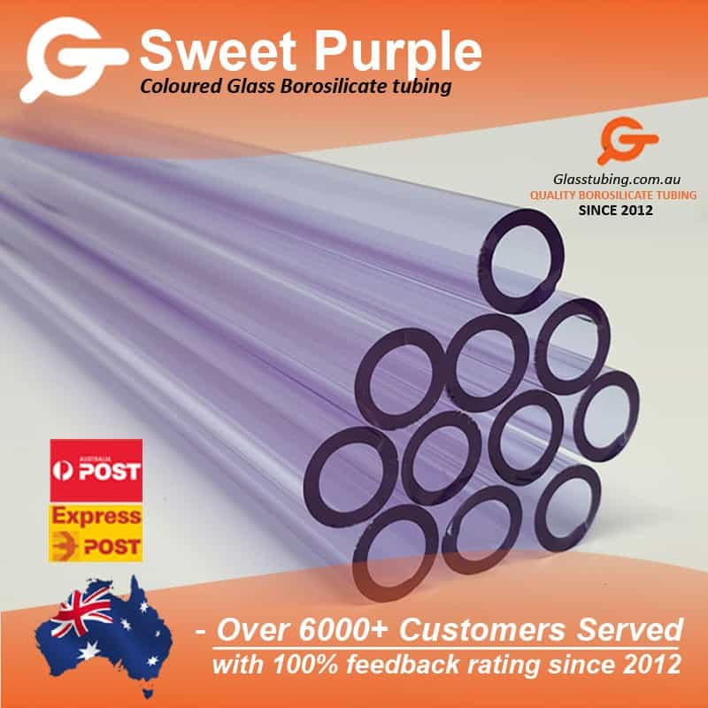 Borosilicate Coloured Glass Tubing - Glass Tubing Australia